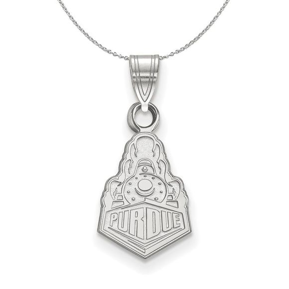 Black Bow Jewelry Co. | Jewelry | Sterling Silver Purdue Small Logo ...